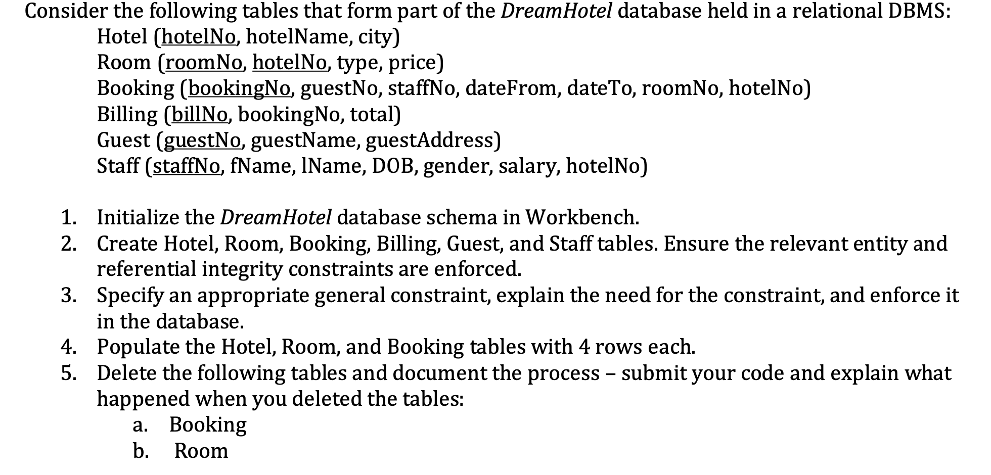 Solved SQL Copy and paste your SQL code for | Chegg.com