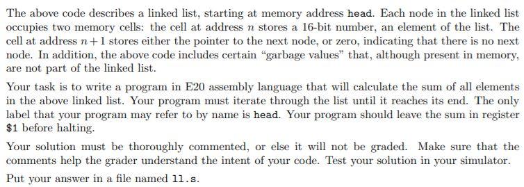 Consider the following data structure, expressed in | Chegg.com