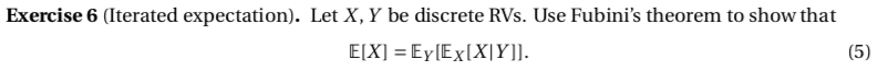 Solved Exercise 6 Iterated Expectation Let X Y Be