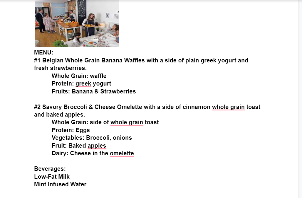 Project: Healthy Restaurant (100 points) Directions: | Chegg.com