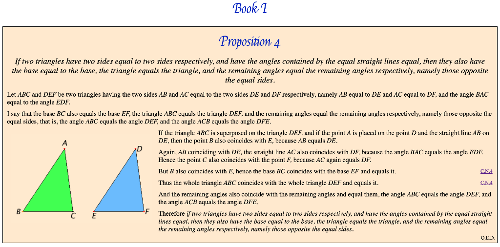 Solved If two triangles have two sides equal to two sides | Chegg.com