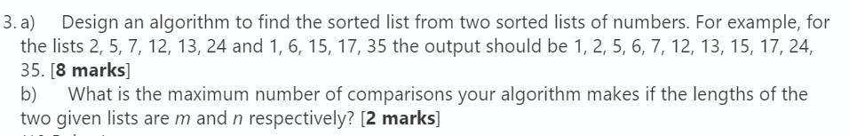 Solved ALGORITHM CICA(m, n) Input: Two non-negative, | Chegg.com