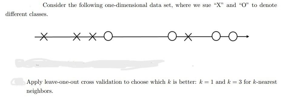 Solved Consider the following one-dimensional data set, | Chegg.com