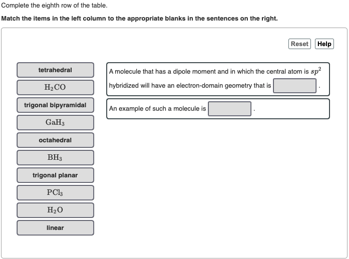 Solved Match the items in the left column to the appropriate | Chegg.com