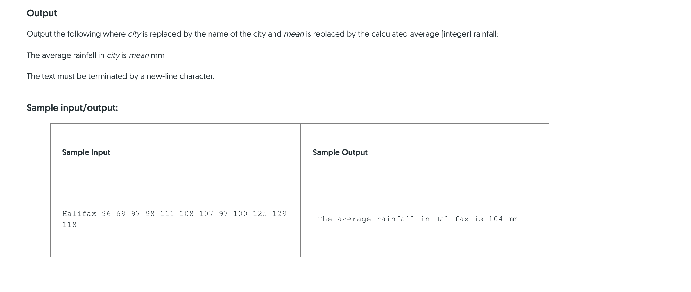 Solved Instructions You will be given the name of a city | Chegg.com