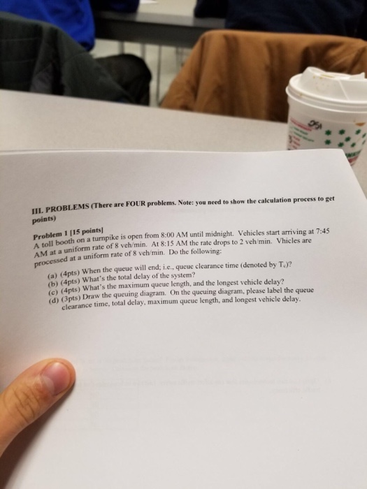Solved III. PROBLEMS (There are FOUR problems. Note: you | Chegg.com