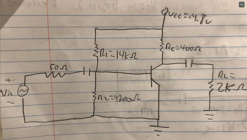 Solved BJT: 1)Beta = 100, Vce,Sat = 0.3v, Vbe = 0.7V when | Chegg.com