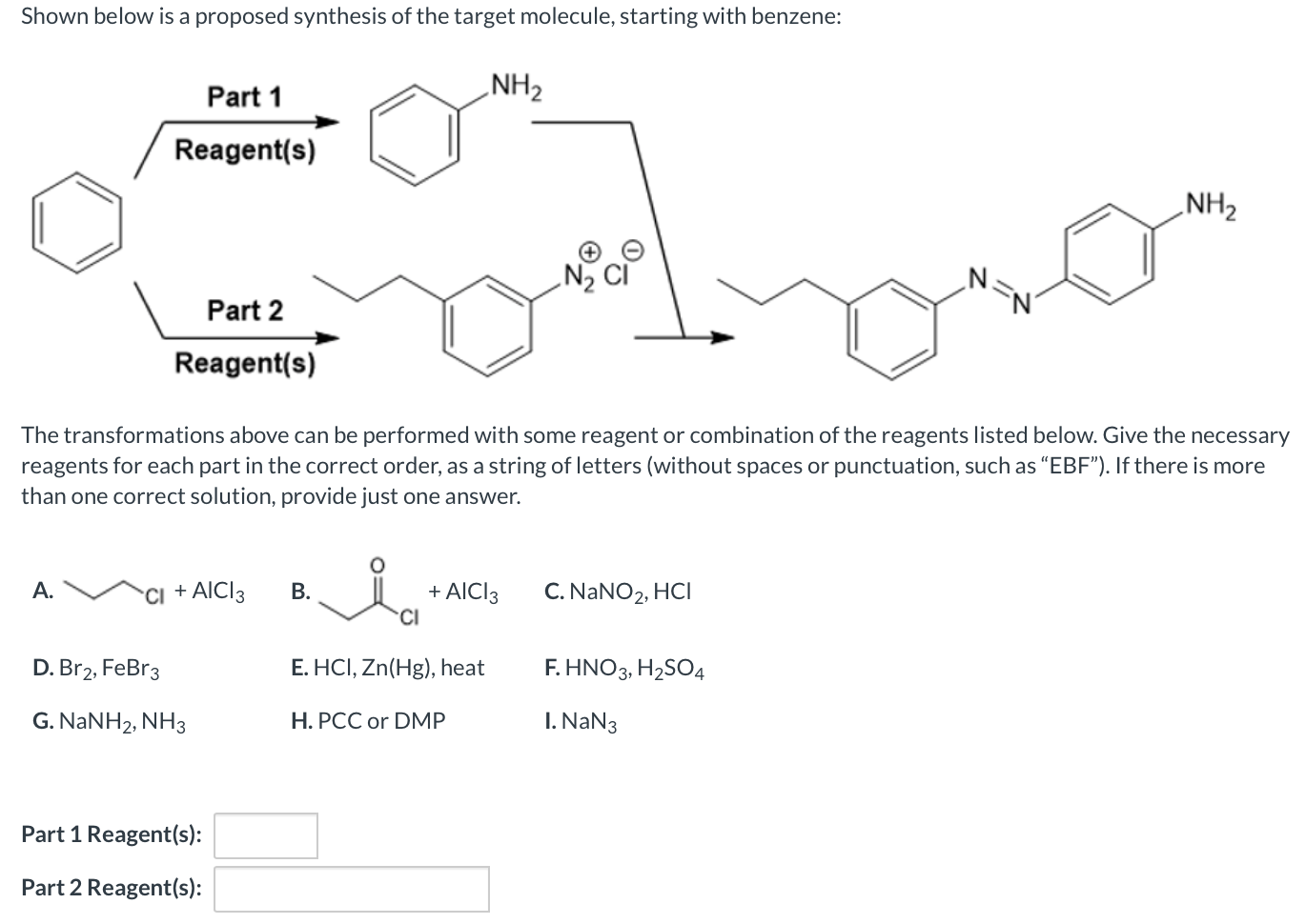 Solved Shown below is a proposed synthesis of the target | Chegg.com