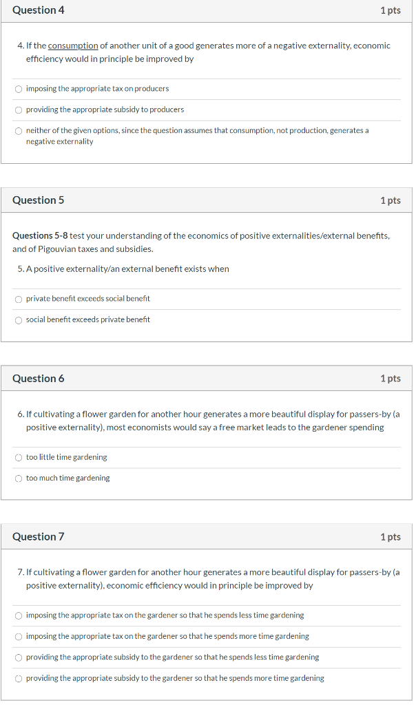 Solved Question 1 1 pts Questions 1-4 test your | Chegg.com