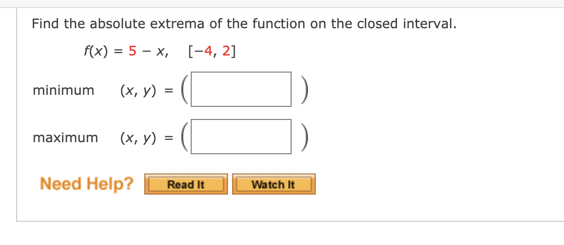 Solved Determine whether each labeled point is an absolute | Chegg.com