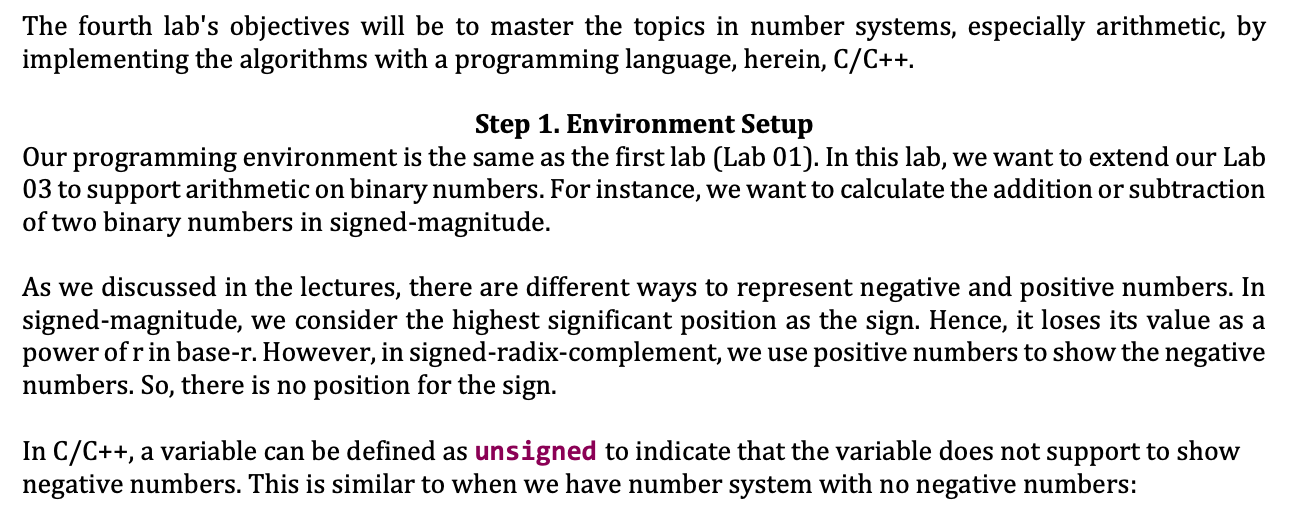 The fourth lab's objectives will be to master the | Chegg.com