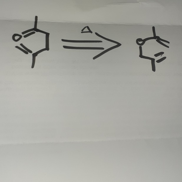 Solved How do I retrosynthesize from the molecule on the | Chegg.com