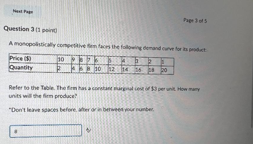 Solved A monopolist faces market demand given by | Chegg.com