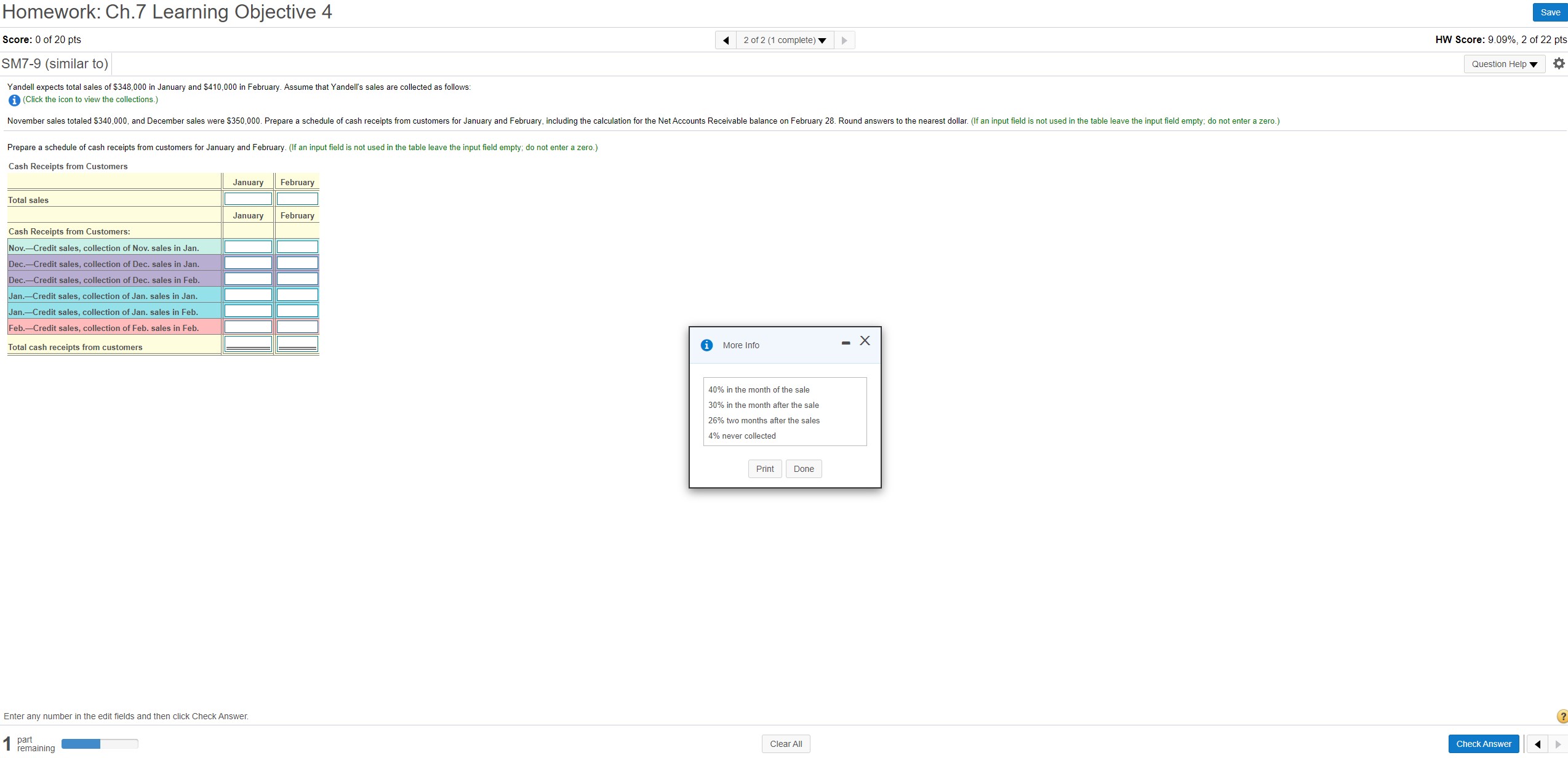 Solved Homework: Ch.7 Learning Objective 4 Save Score: 0 of | Chegg.com