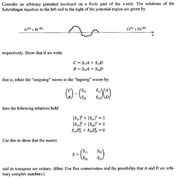 2. Calculate the elements of the scattering matrix, S | Chegg.com
