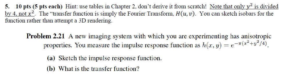 Solved 10 ﻿pts ( 5ptseach Hint: use tables in Chapter 2, | Chegg.com