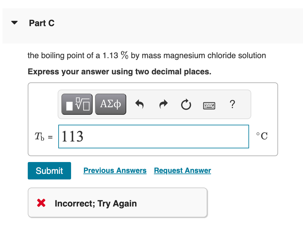 Solved Use the van't Hoff factors in the table below to | Chegg.com