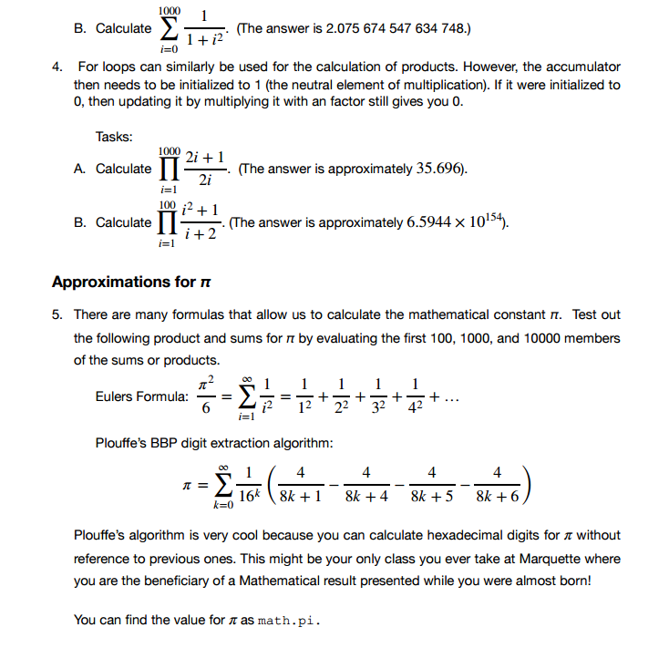 Third Week Laboratory Conditional Statements And For