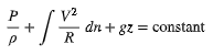 Solved For steady, incompressible flow, how is Bernoulli's | Chegg.com