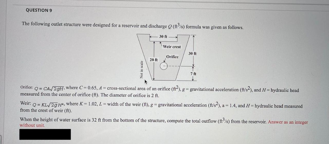 Solved QUESTION 9 The following outlet structure were | Chegg.com
