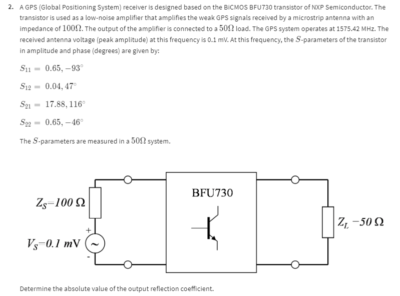 Solved A GPS (Global Positioning System) ﻿receiver is | Chegg.com