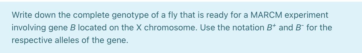 Mosaic analysis with a repressible cell | Chegg.com