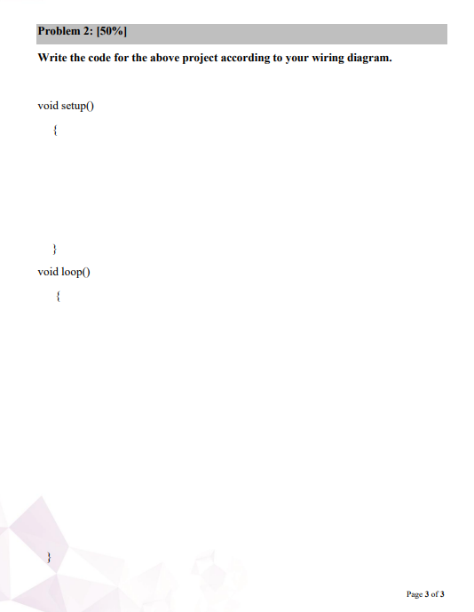 Solved Problem 1: (50%) As an engineer, you are requested to | Chegg.com