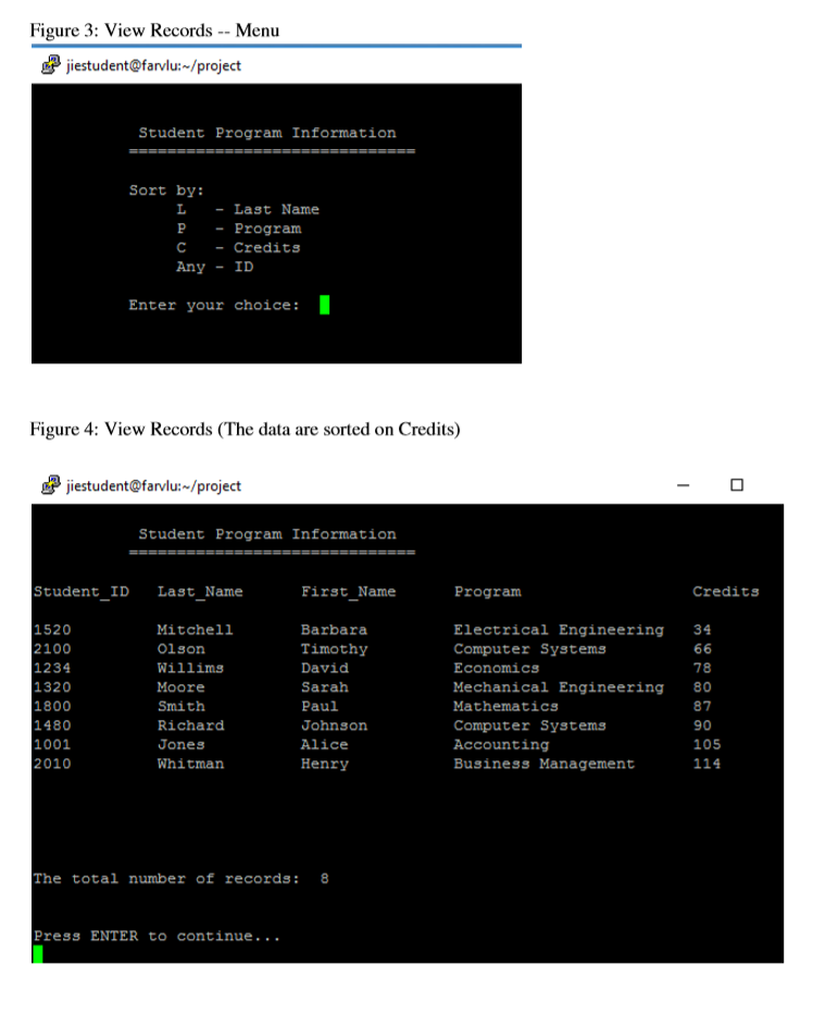Solved This project is to acquaint you with fundamental UNIX | Chegg.com