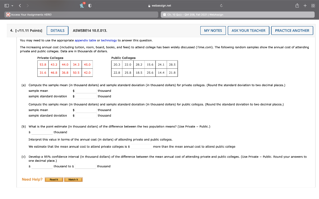 Solved hilo webassign.net U + 88 Access Your Assignments | Chegg.com