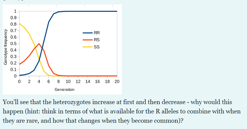 Solved Evolution Practice Problem Help with muiltiple | Chegg.com