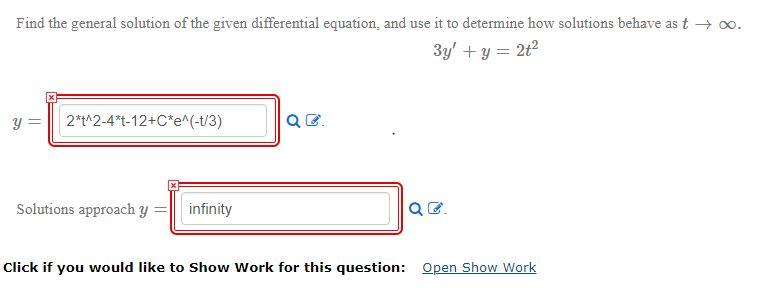 Solved Find the general solution of the given differential | Chegg.com