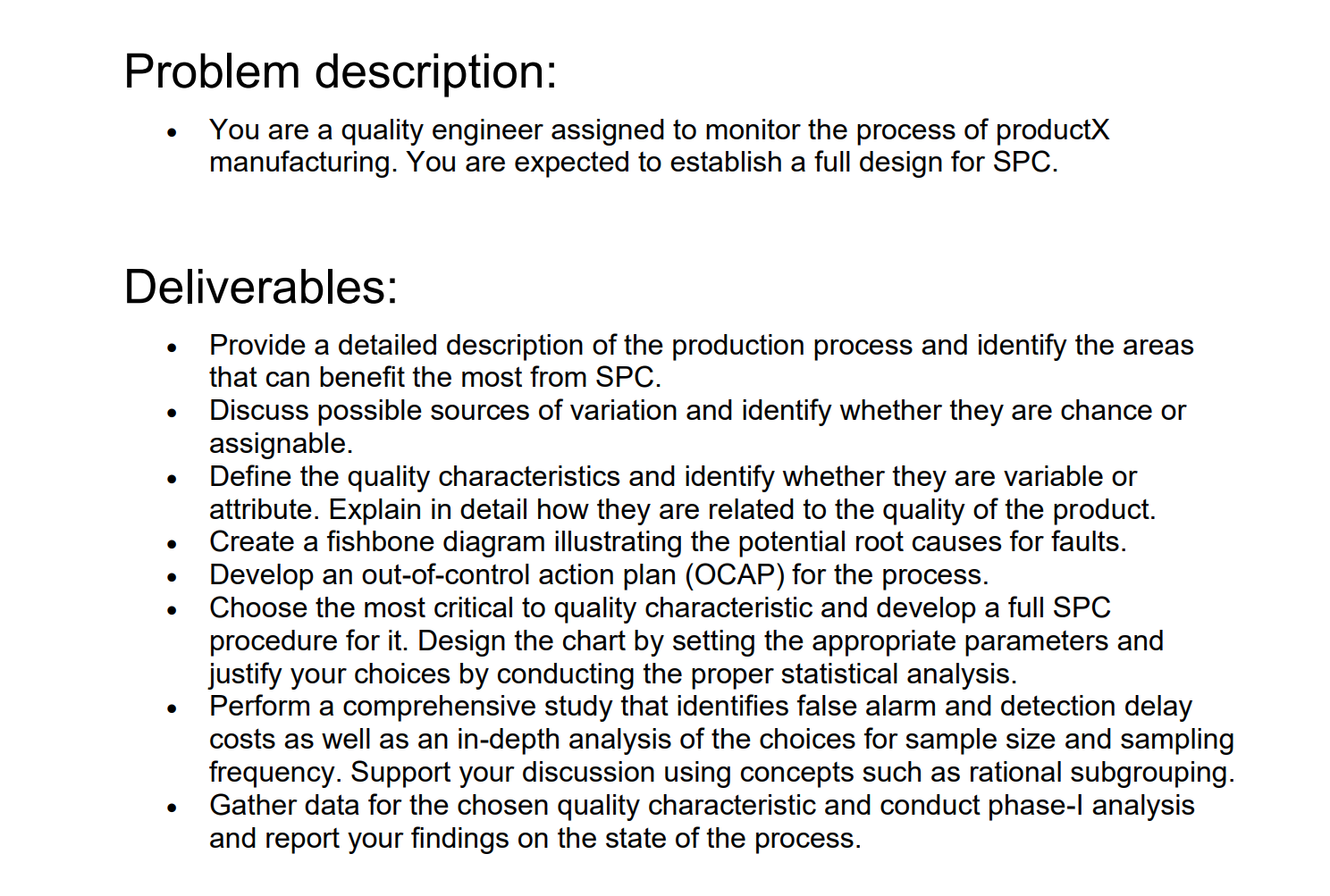 Problem Description You Are A Quality Engineer 0649