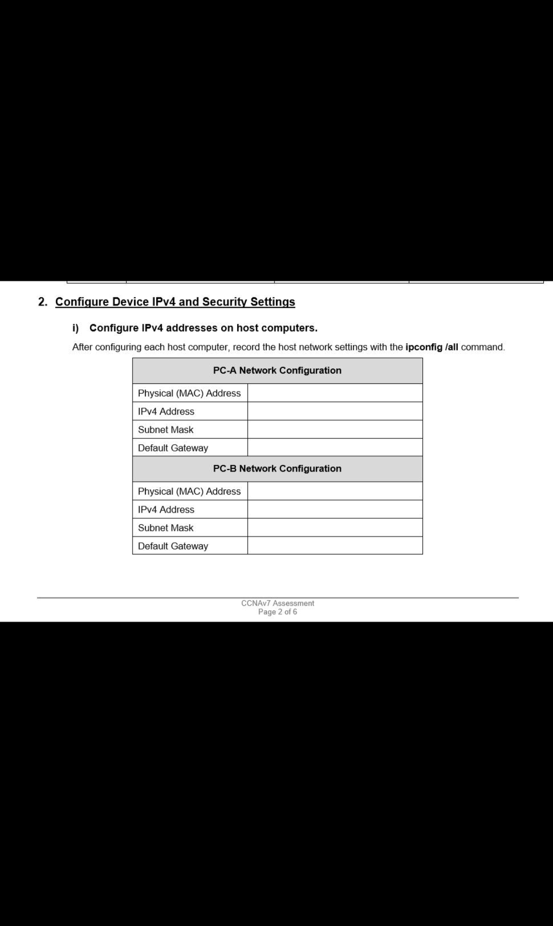 Solved using this IPV4 ﻿ADDRESS 209.165.200.128/26Configure | Chegg.com