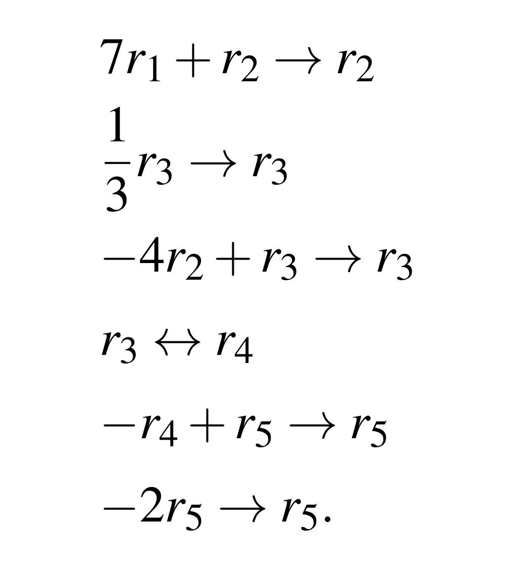 Solved Suppose A is 5*5 matrix. Let B be the matrix obtained | Chegg.com