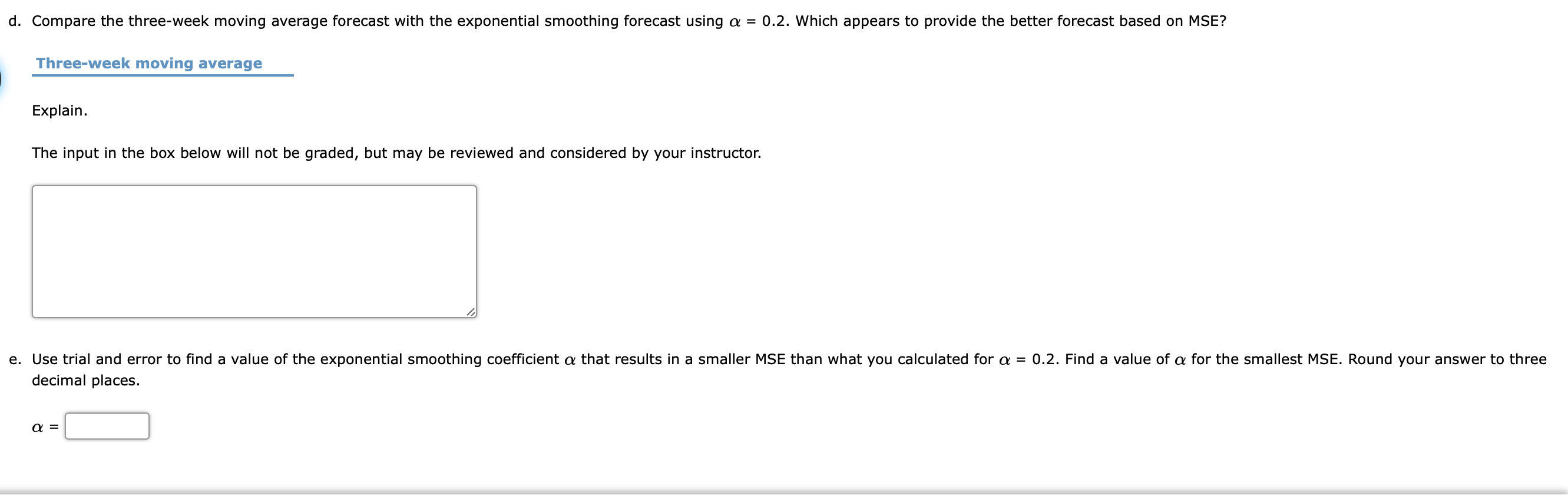 Solved Problem 15-05 (Algorithmic) Consider the following | Chegg.com