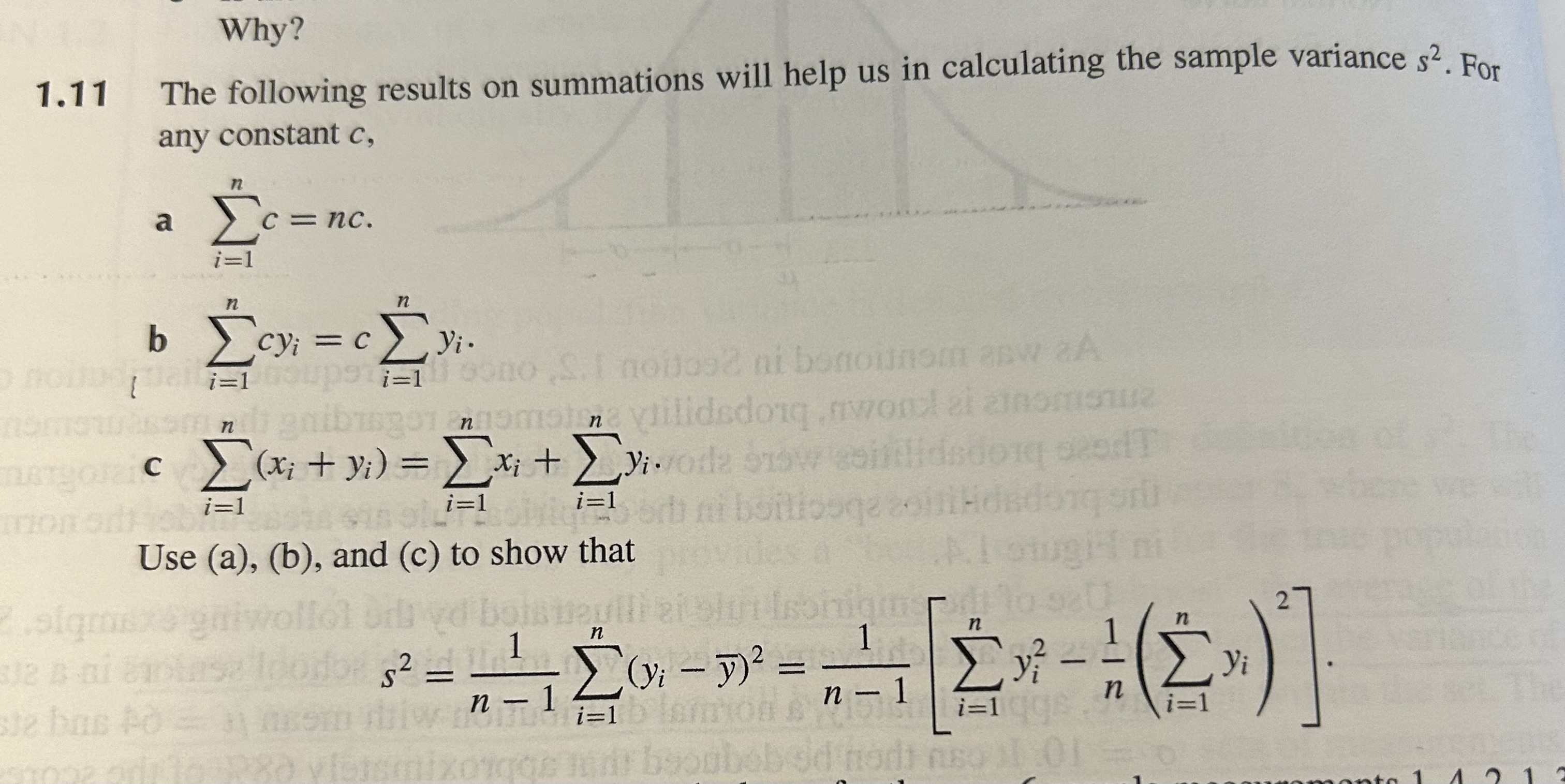 Solved 1.11 ﻿The following results on summations will help | Chegg.com