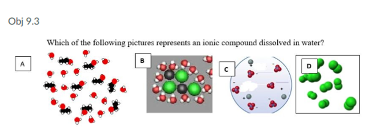 Solved Which of the following pictures represents an ionic | Chegg.com