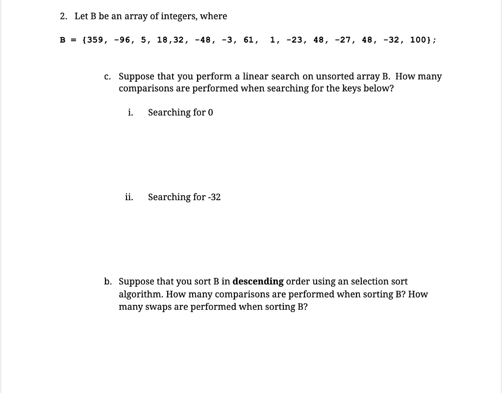 Solved Instructions: Answer the following questions without | Chegg.com
