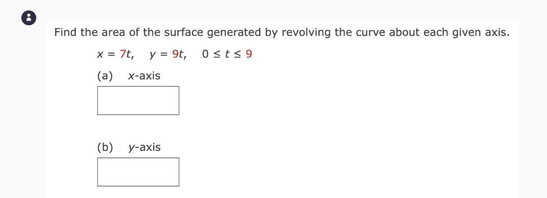 Solved Find the area of the surface generated by revolving | Chegg.com