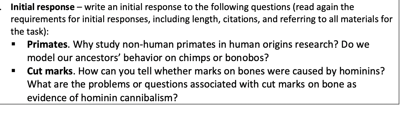 Solved Initial response - write an initial response to the | Chegg.com