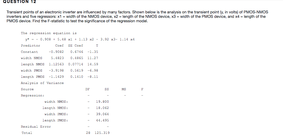 Solved QUESTION 12 Transient points of an electronic | Chegg.com