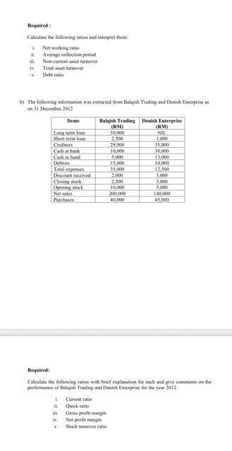 Solved IUTORIAL : Chapter 12 - INTERPRETATION OF | Chegg.com