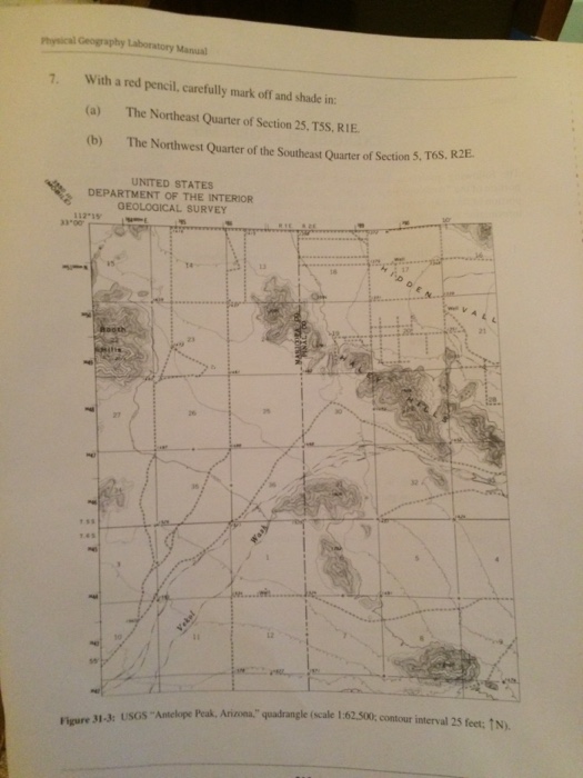 DCERCISE 31: US Public Land survey system Section | Chegg.com