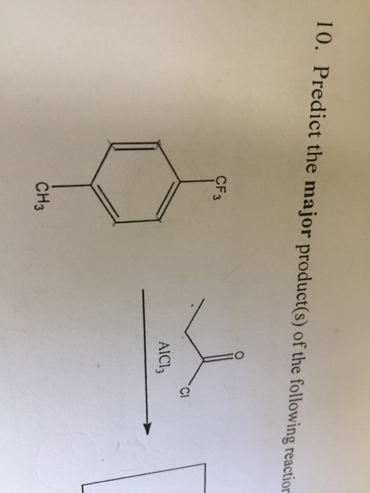 Solved Predict the major product (s) of the following | Chegg.com