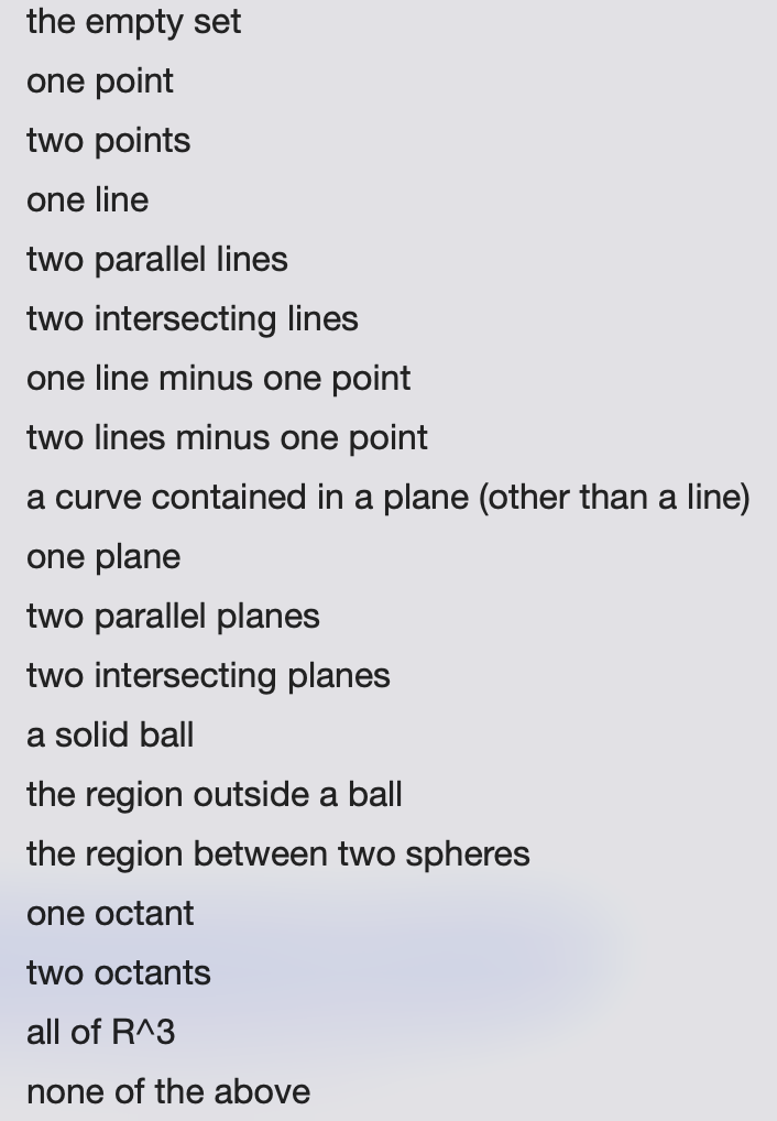 Solved Determine the set of points in the plane where each | Chegg.com