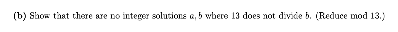 Solved In this problem you will show that a? – 8662 = 13 | Chegg.com