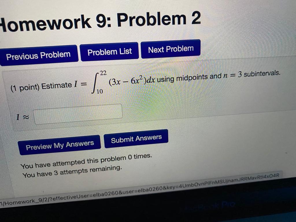 Solved Homework 9: Problem 3 Previous Problem Problem List | Chegg.com Solved Homework 9: Problem 3 Previous Problem Problem List | Chegg.com