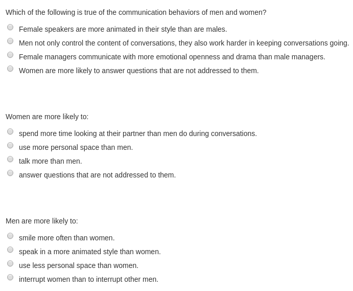 Solved Which of the following is true of the communication | Chegg.com