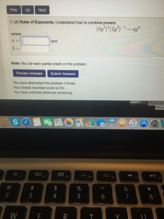 Solved Rules of Exponents. Understand how to combine powers. | Chegg.com