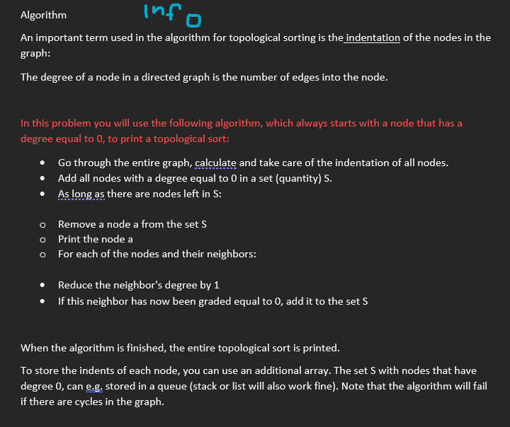 Solved Programming in Java , topological sorting. ( both | Chegg.com